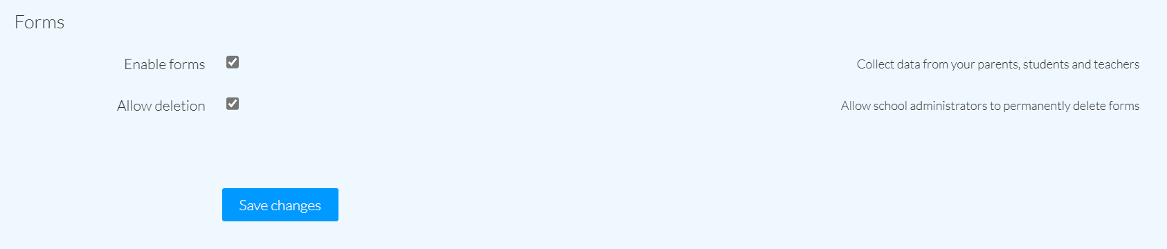 Epraise Site Settings: Messenger