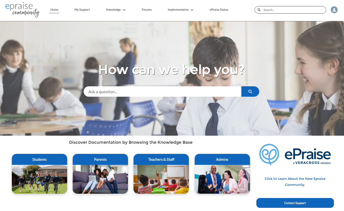 Epraise Community Overview