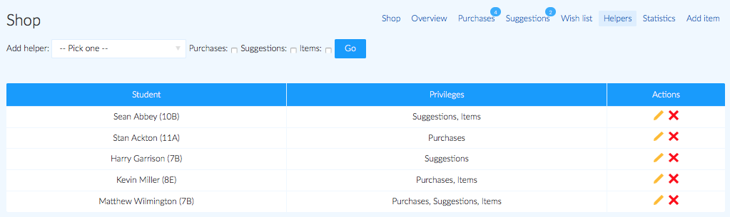 ePraise Shop: Administrators Guide