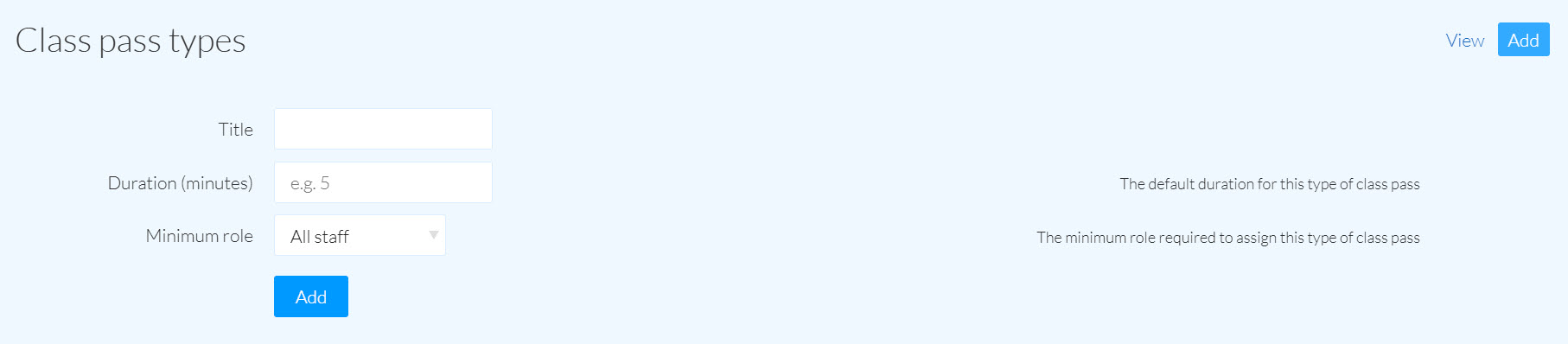 ePraise: Wellbeing Class Passes: An Administrators Guide